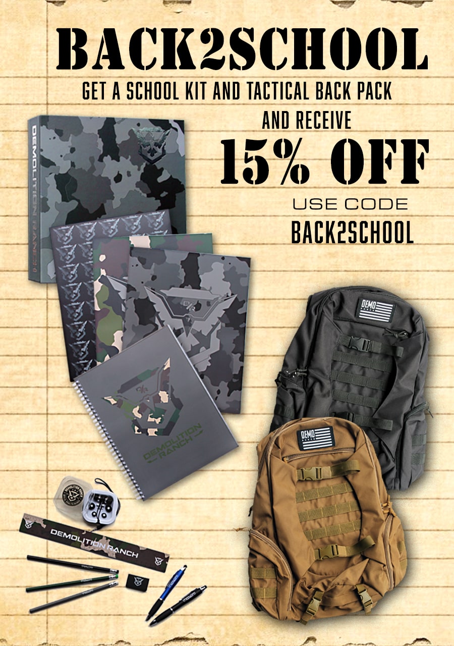 School Kit and Tactical Backpack Package