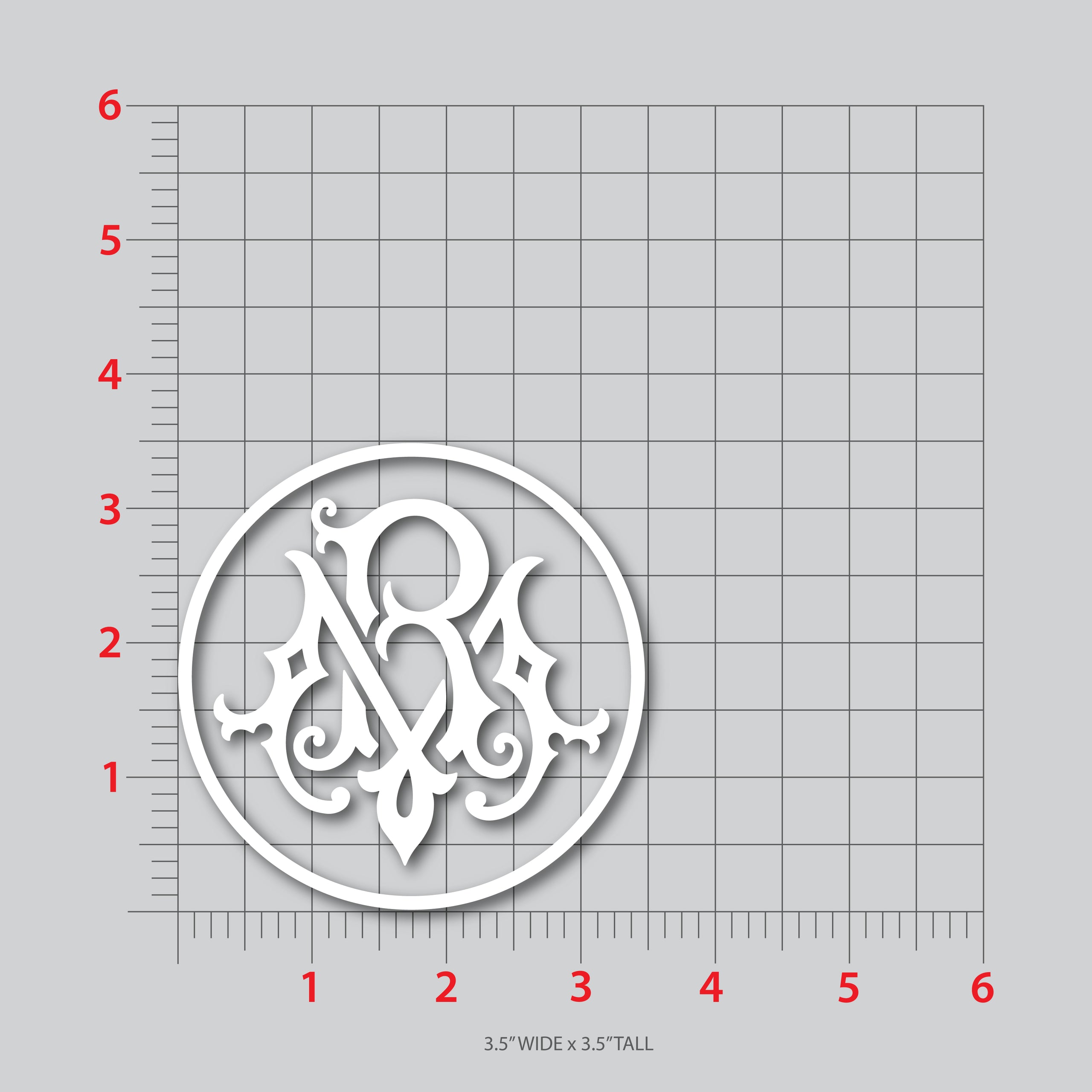 Rusty Van Ranch Decal