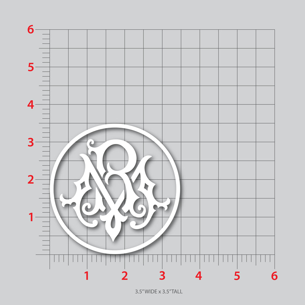 Rusty Van Ranch Decal