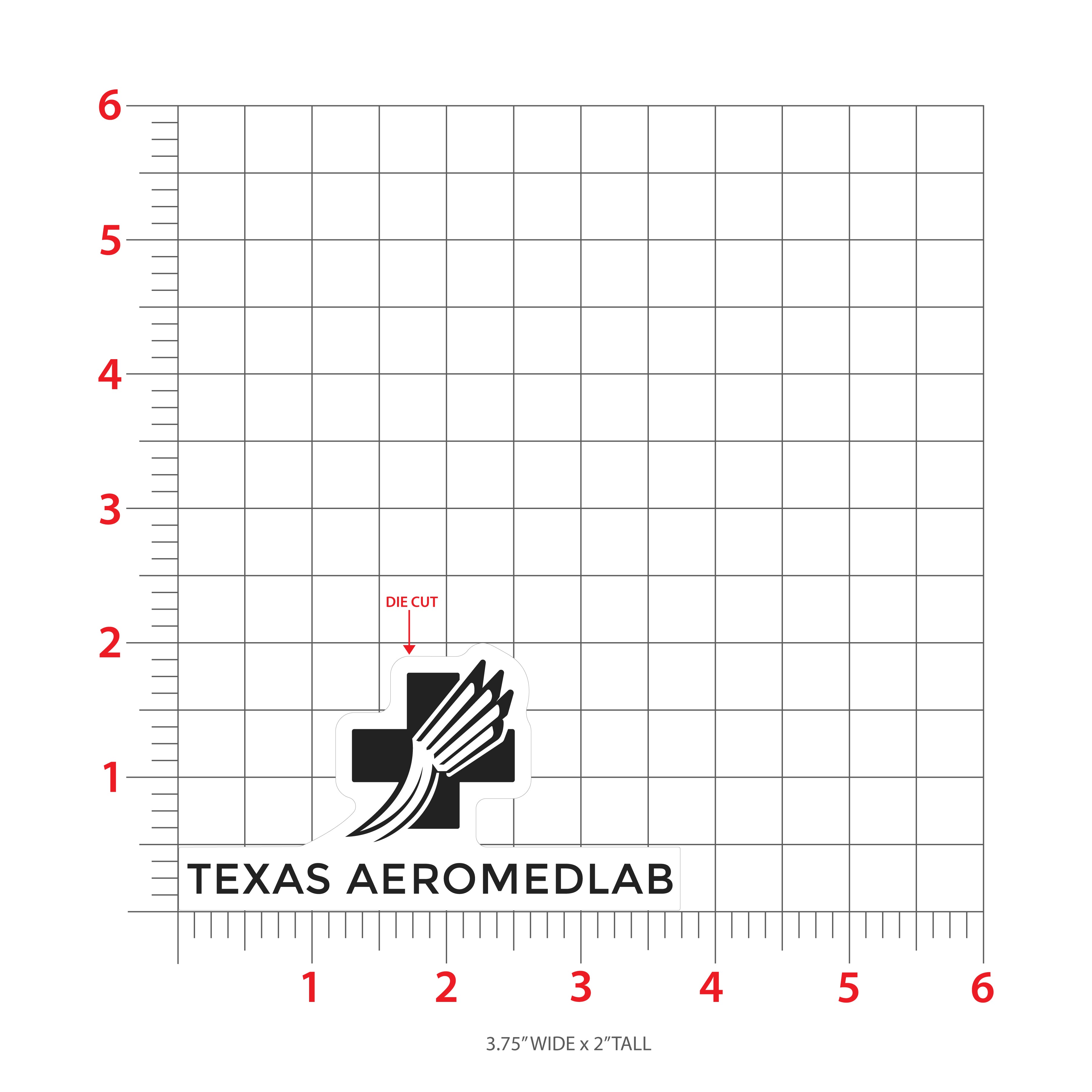 Texas AeroMedLab Sticker