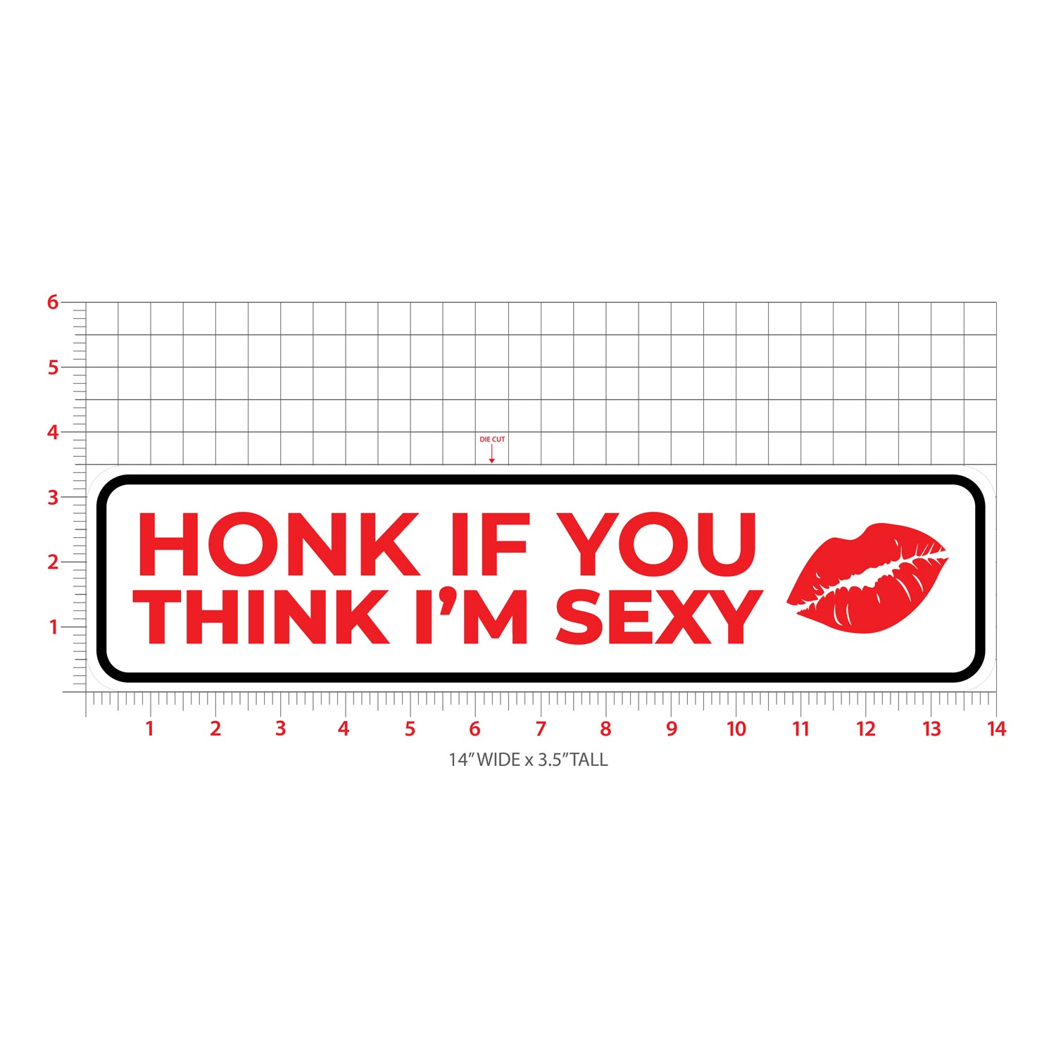 RC Sexy Bumper Sticker