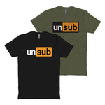 Unsubscribe Podcast Shirts