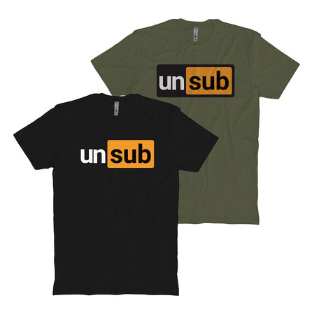 Unsubscribe Podcast Shirts