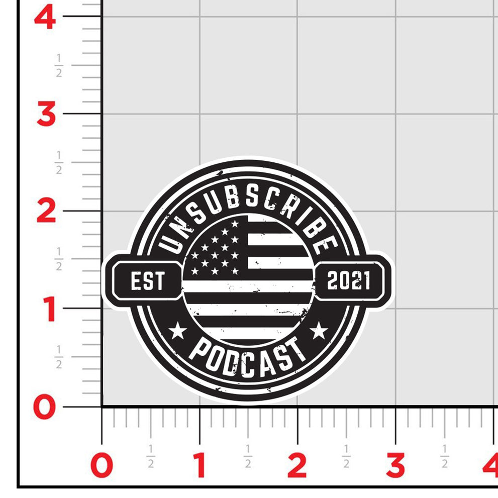 Unsub Classic Logo Sticker