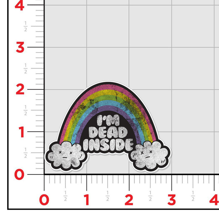 I'm Dead Inside Sticker