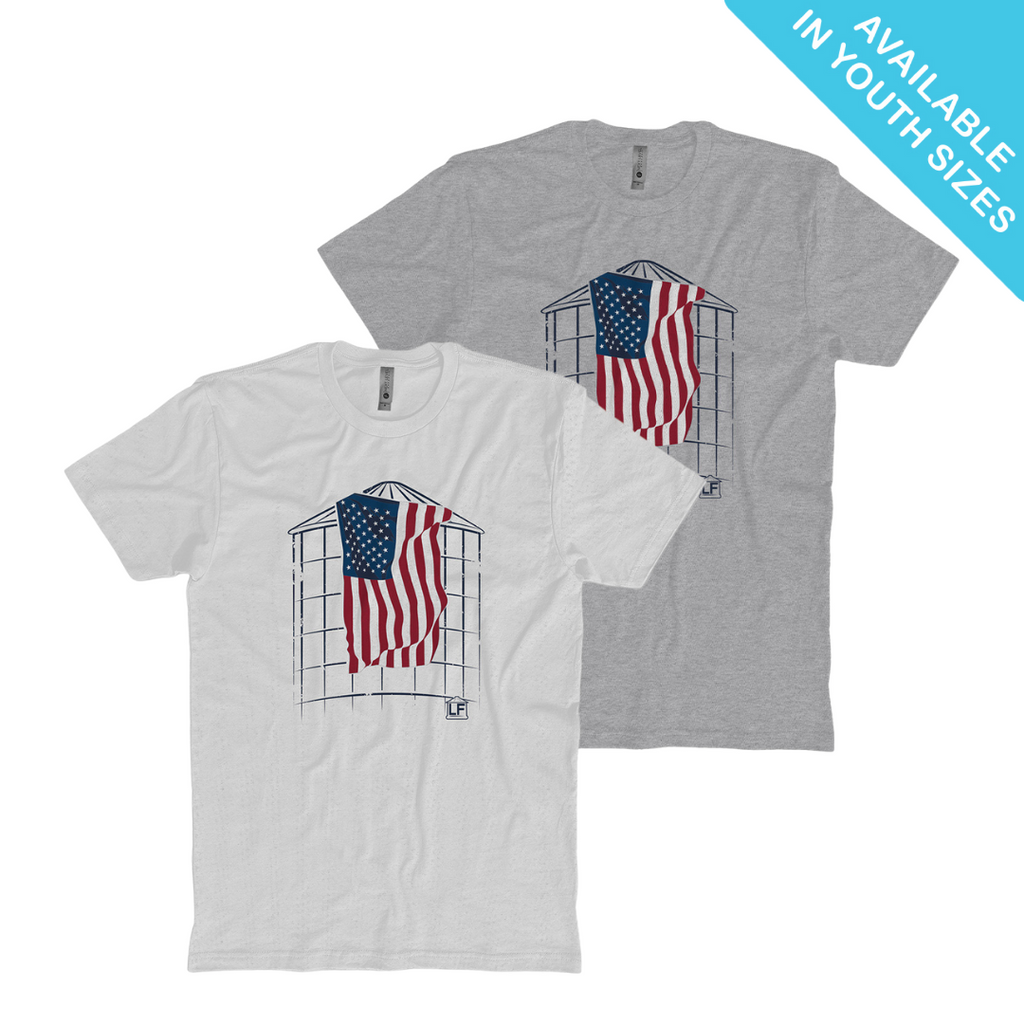 Larson Farms Flag T-Shirt
