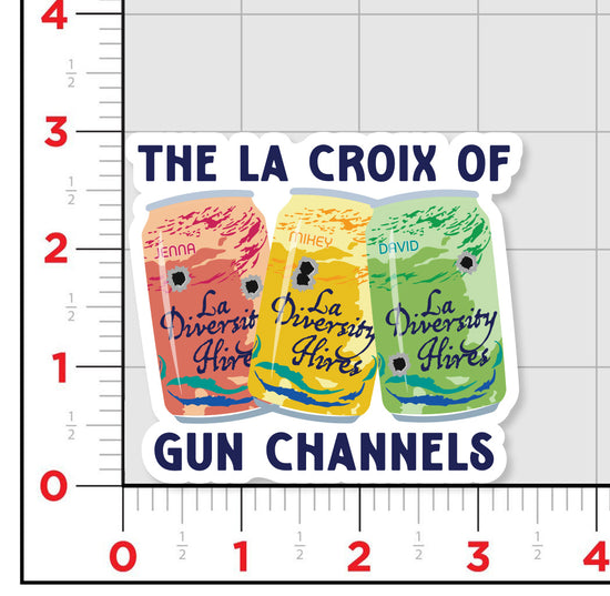 The Gun Channel Sticker