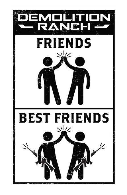 Demolition Ranch Stickers